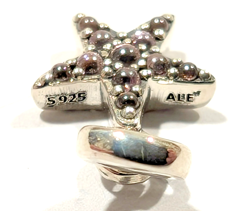 Authentic Pandora Charm, ME My Pink Starfish Dangle, #799011C01, Pink ...