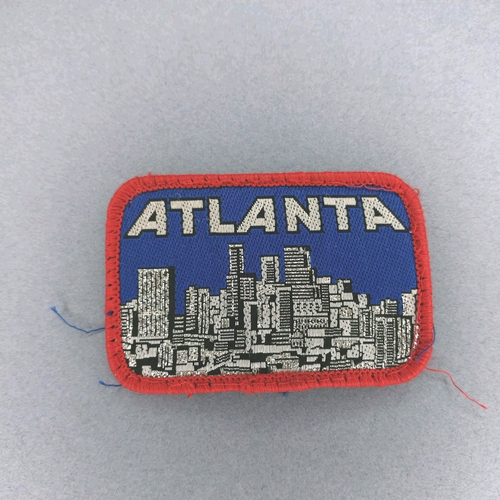 Atlanta Georgia GA Skyline 2 3/4"x2" Woven Sew On Patch | eBay