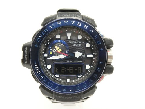 CASIO G SHOCK GWN 1000B Gulfmaster SOLAR Wristwatch WA6441 | eBay