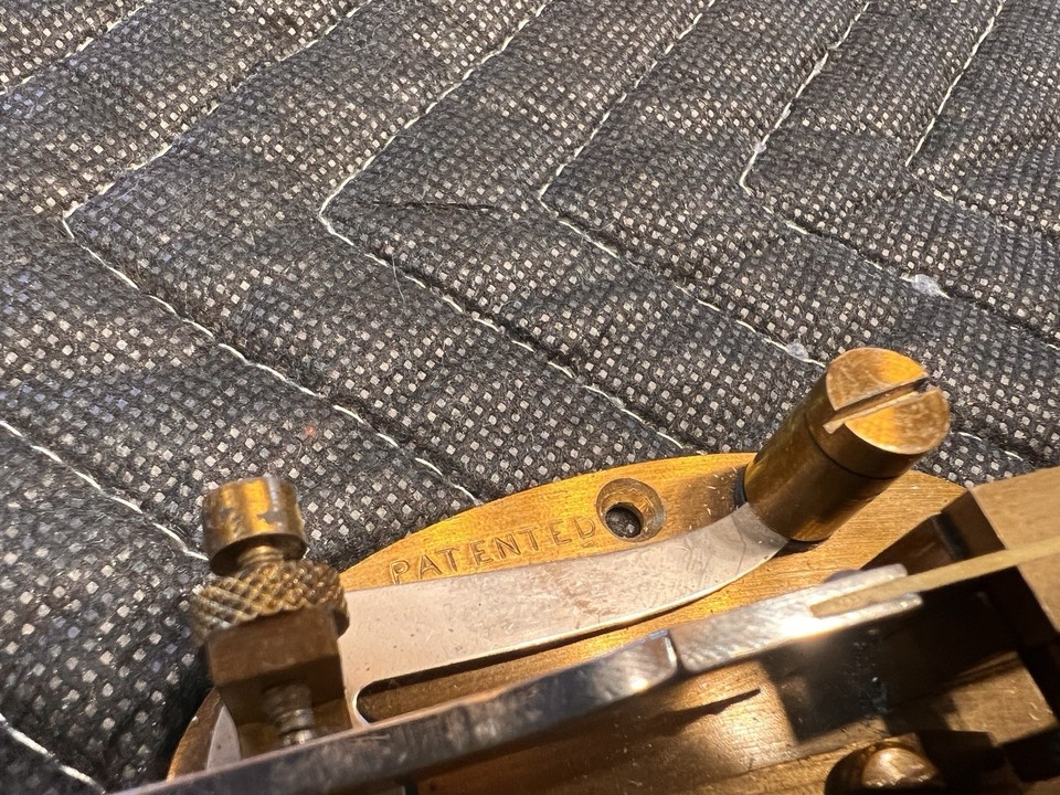 VINTAGE BUNNELL TELEGRAPH HAM RADIO MORSE CODE CW KEY | eBay