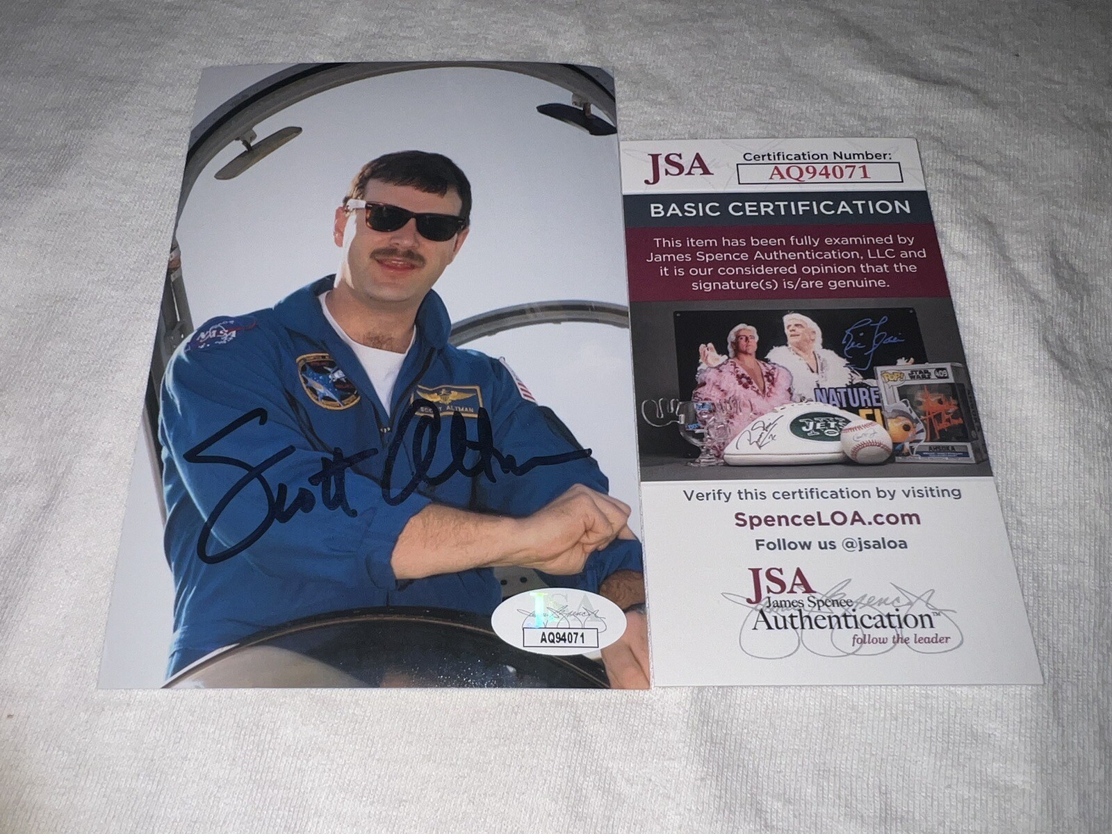 Scott Altman Signed 4x6 Photo NASA Astronaut Legend JSA Auth #2 | eBay