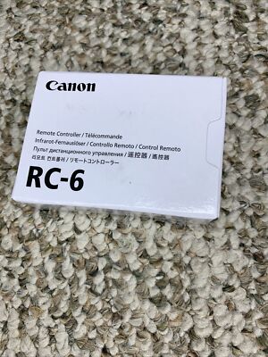 New CANON RC-6 Wireless Remote Control for EOS Cameras | eBay