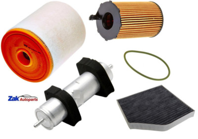 For Audi A7 3.0 TDi Oil Air Diesel Fuel Cabin Filters Service Kit New ...