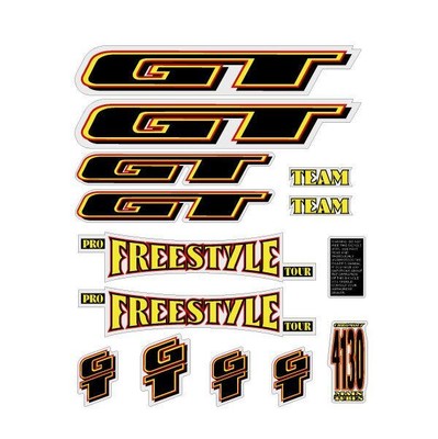 Decals, Stickers - Gt Pro - Nelo's Cycles