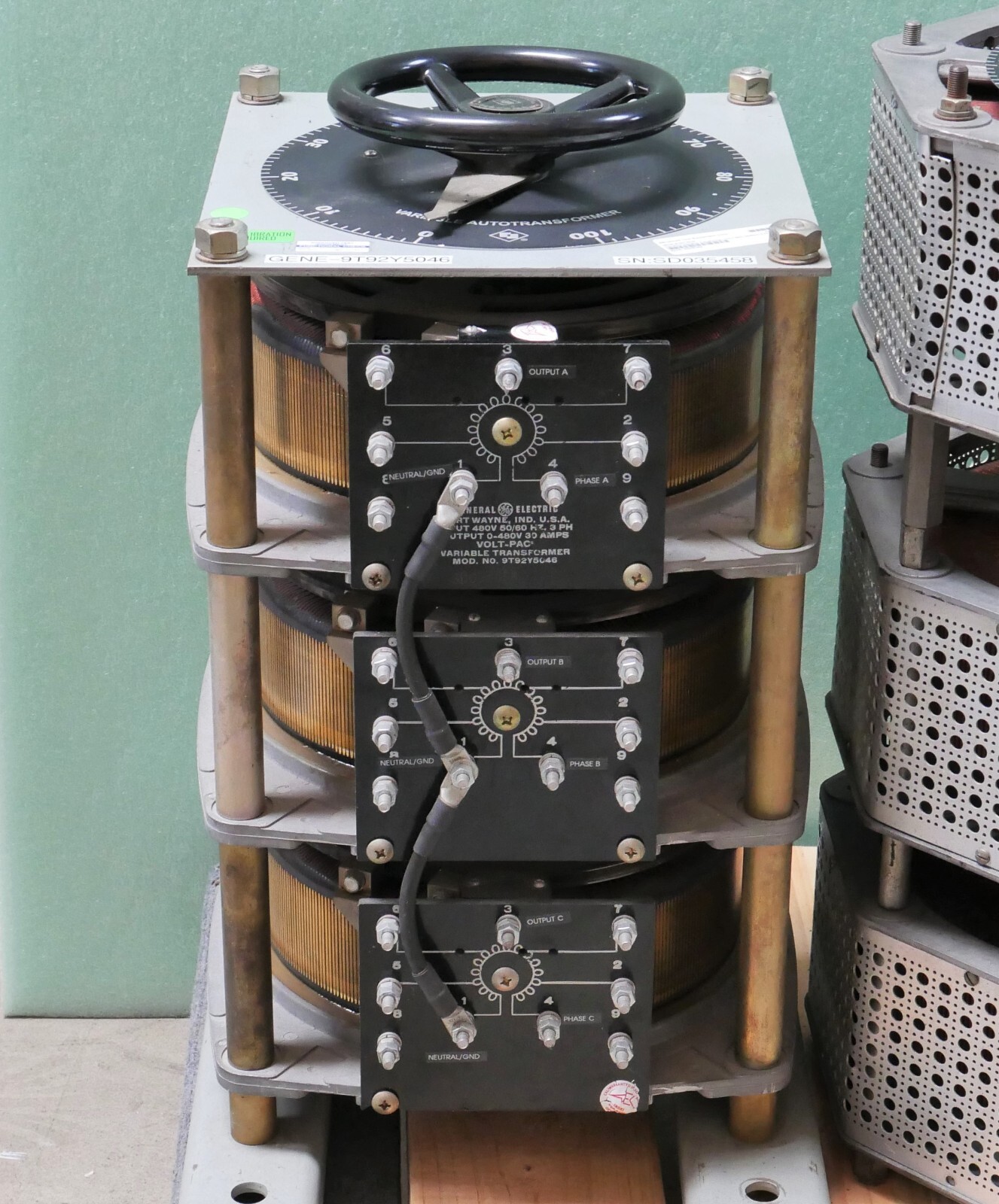 General Electric 9T92Y5046 Volt-PAC Variable Transformer | eBay