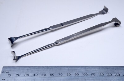 2x Lawton Double Ended Retractors 7" Stainless Steel Surgical | eBay