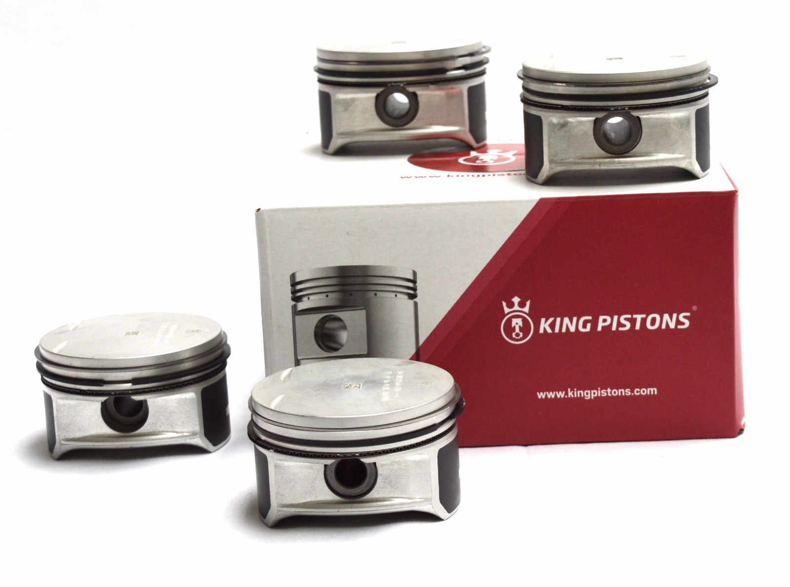 VAUXHALL OPEL CORSA 1.2 16V SET OF 4 PISTONS STD WITH RIKEN RINGS ...