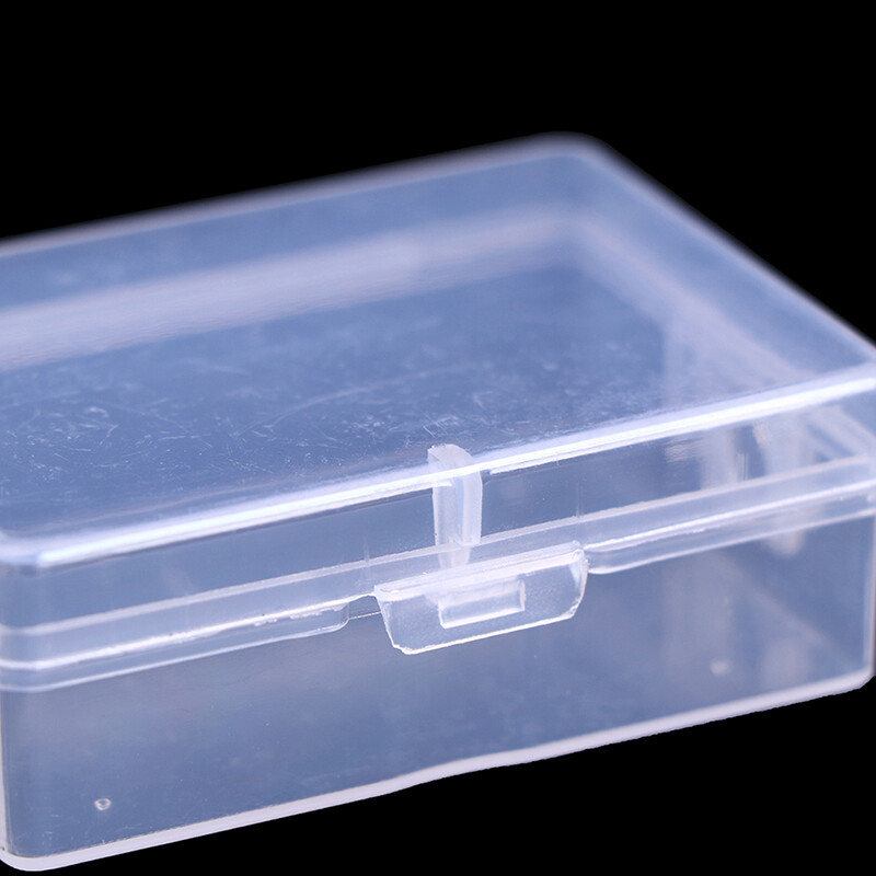 2pcs Transparent Chapter Box Hanging Box Mini Key Photo Boxes Home ...