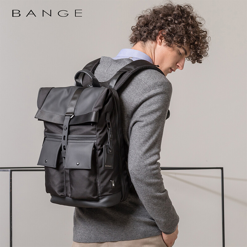 Bange Men Backpack Multifunctional Backpack Daily Travel Bag Fashion ...