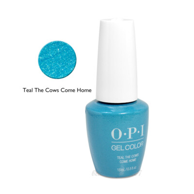 OPI Soak Off Gel Nail Polish GC B54 Teal The Cows Come Home 0.5oz | eBay