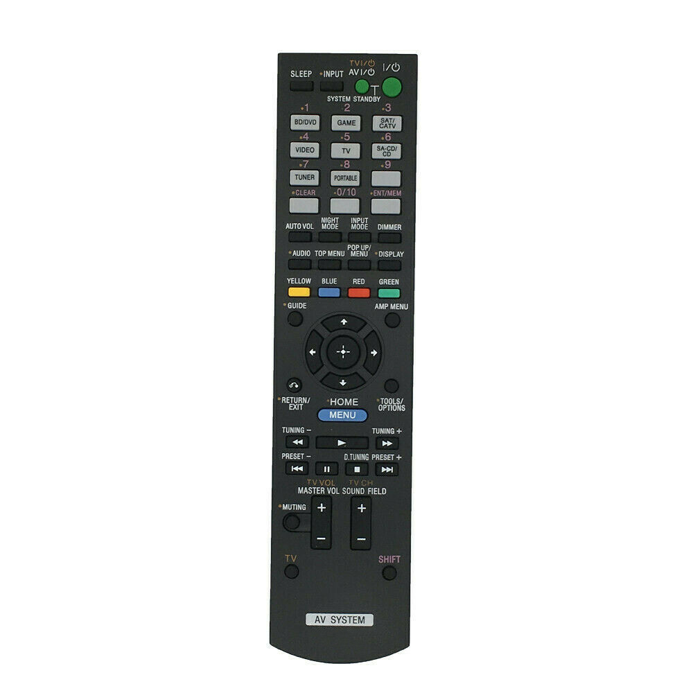 Remote Control For Sony STR-KS370 STR-DH720 STR-DH520 A/V AV Receiver ...