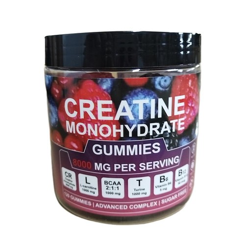 Creatine Monohydrate Gummies Complex 8000mg w/ L-Carnitine & Taurine Pre-Workout | eBay
