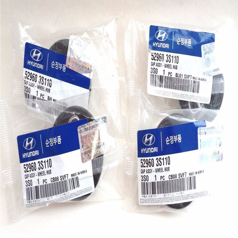 52960 3S110 Genuine Wheel Center Hub Cap Cover 4pcs For Hyundai Sonata ...