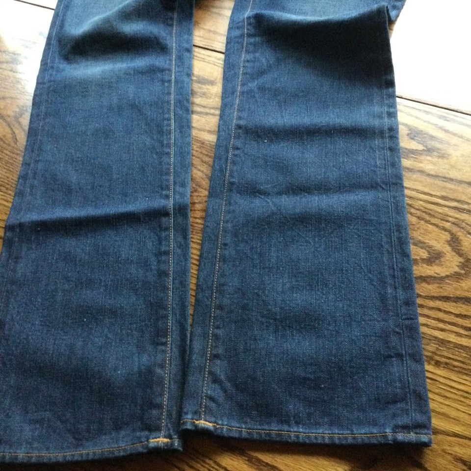TRUE RELIGION MEN RICKY BIG T Cowboy Boot Strat Cut JEANS SZ 30X34 BLUE ...