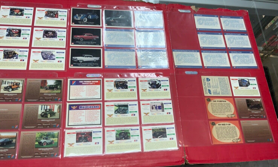 1992 Collect-A-Card Corp. Muscle Cars Card Set of 140 | eBay