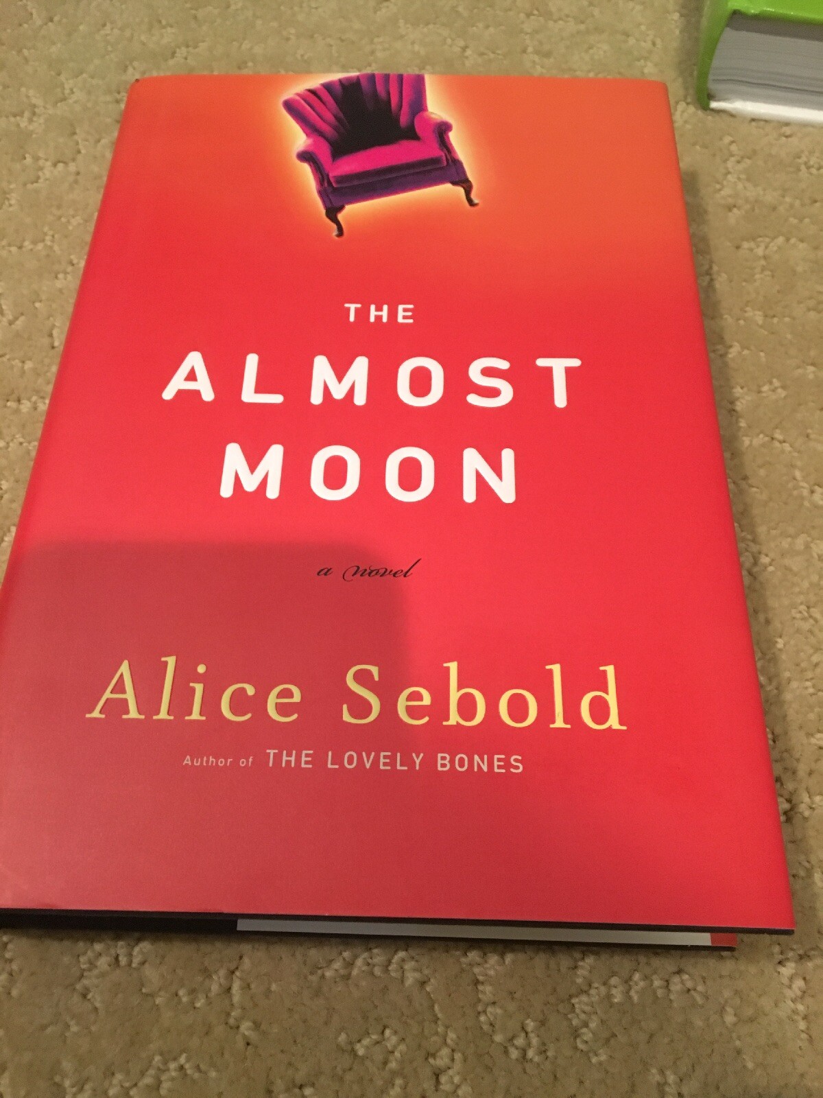 The Almost Moon by Alice Sebold (2007, Hardcover) 9780316677462| eBay