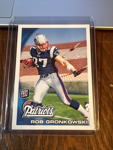 Rob Gronkowski 2010 Topps Rookie Card RC #148 New England Patriots ...