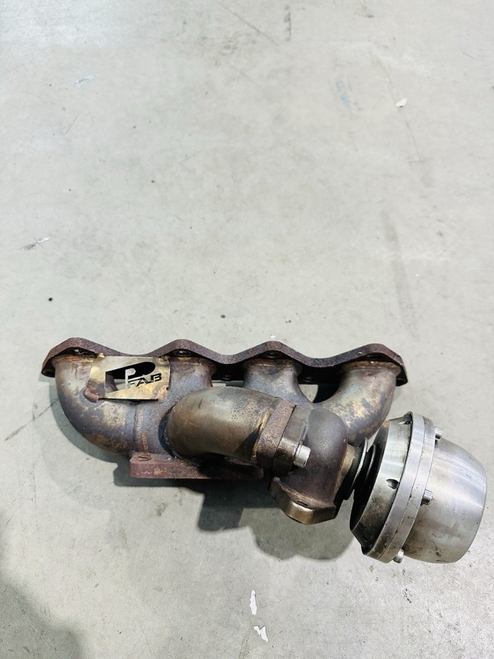 P Fab Log B Series Turbo Manifold Ac,ps Compatible-b20 B16 B18 Gsr Si ...