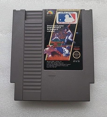 Major League Baseball (Nintendo NES) Cart Only | eBay