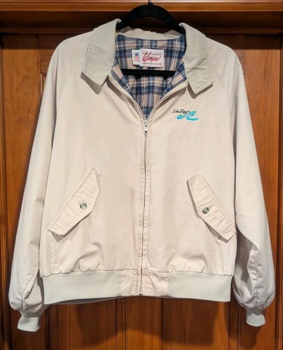 Vintage Mens SEA RAY Boats Nautical Zip Up Jacket | eBay