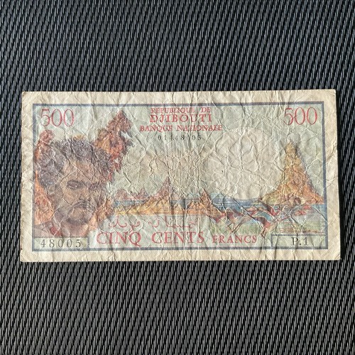 DJIBOUTI: 500 Francs ND 1979, Pick 36a, TB/F 🔥 | eBay