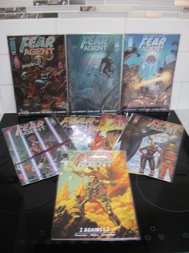 FEAR AGENT IMAGE COMICS #2,5,6,7,8,9,10 +DARK HORSE COMICS FEAR AGENT ...