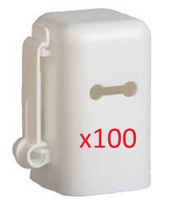 100x Steel Star Post Safety Caps Electric Fence Insulators Poly Tape ...