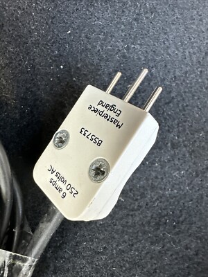 Vintage HI FI Plug BS5733 Masterpiece England Plug (250V, 6 Amps) | eBay UK