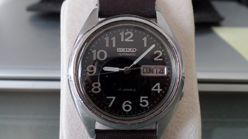 Vintage Seiko Military Field Watch Automatic 7009-3189 80's | eBay