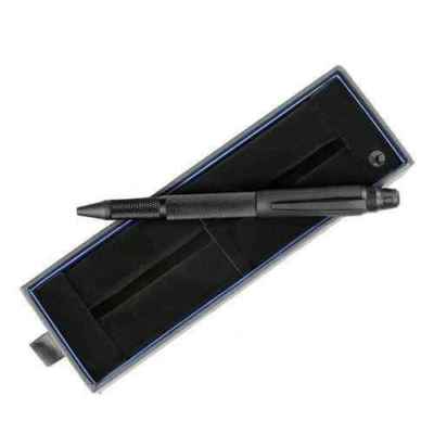 COLIBRI Ascari Ballpoint Pen Anodized Metal MATTE BLACK / Knurled Grip ...