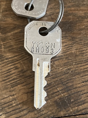 Vintage Wright Lock With 2 Keys # GH093 Y12CN | eBay