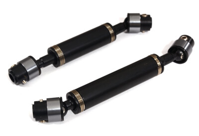 Machined Alloy Center Drive (2) Shafts for Axial 1/10 SCX10 III (2 ...