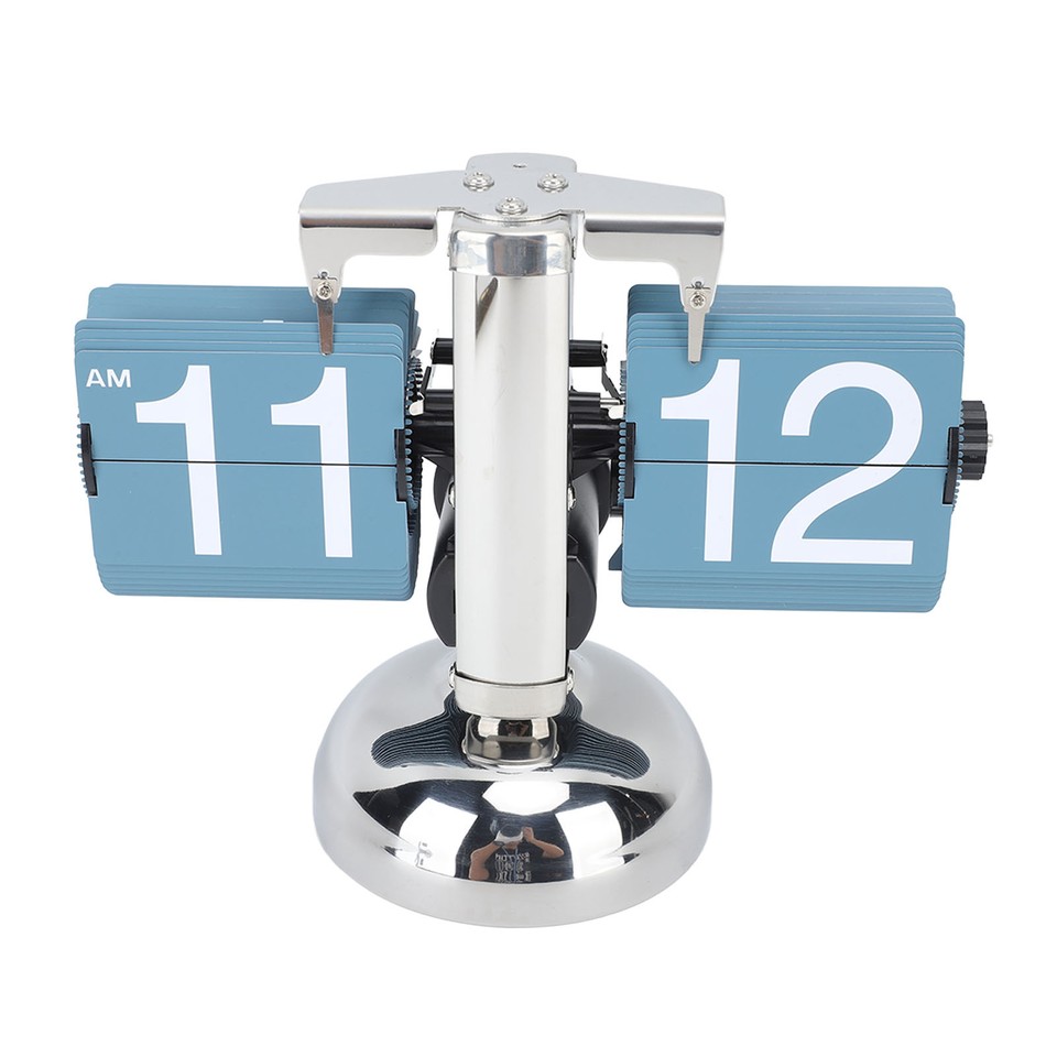 Flip Clock Exquisite Workmanship Retro Minimalism Battery Single Leg ...
