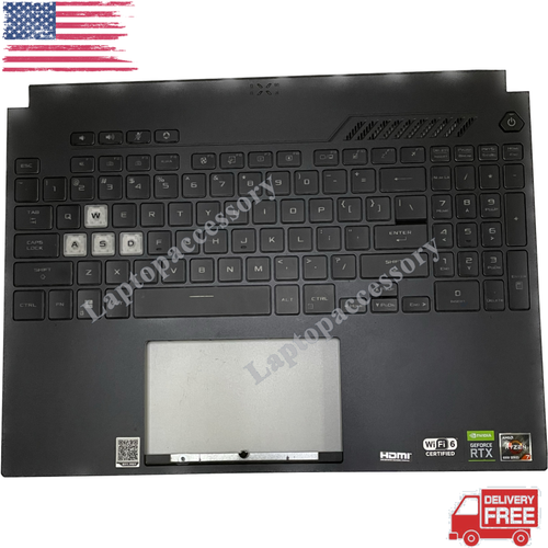90NR0951-R31 For ASUS TUF Dash 15FA507 FA507R Palmrest W/ Backlit ...