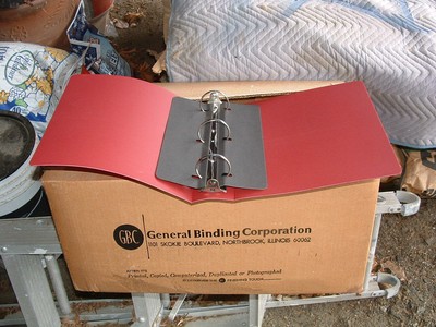 LARGE 4" THREE RING CATALOG BOOK BINDERS BRAND NEW IN CASE LOTS OF 10 ...