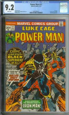 POWER MAN #17 CGC 9.2 WHITE PAGES | eBay