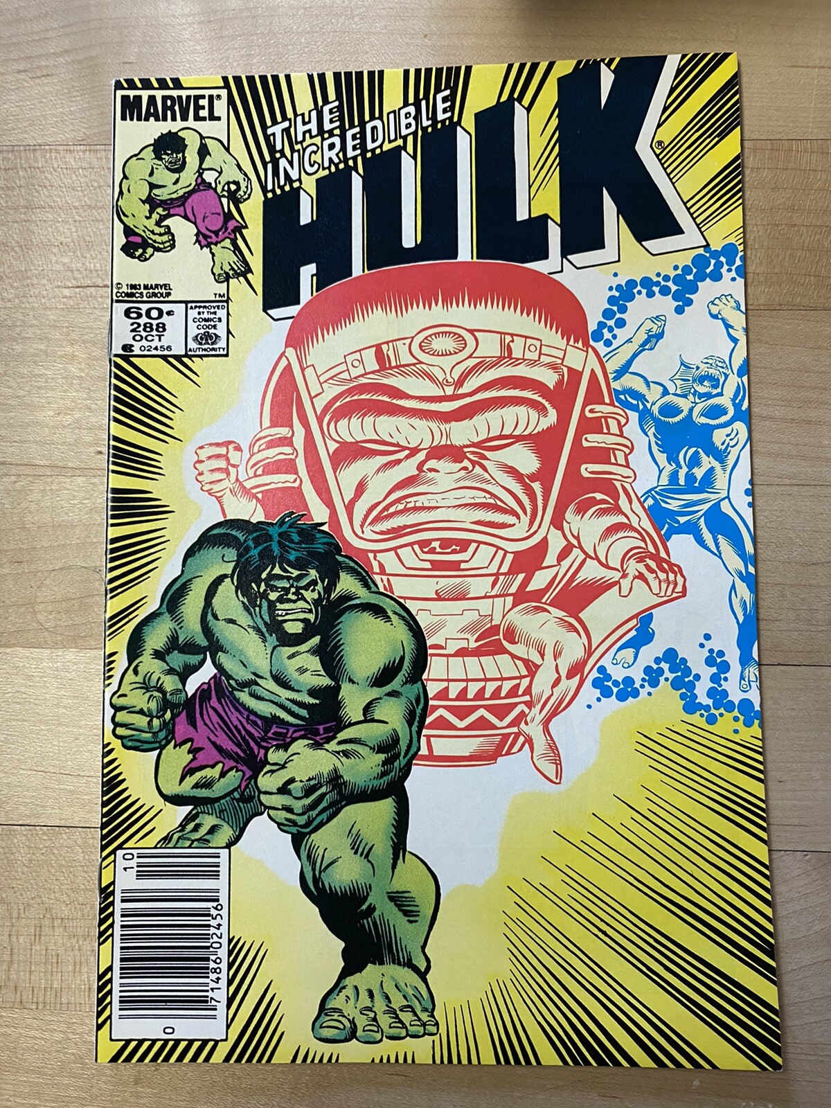 INCREDIBLE HULK #288 - MARVEL COMICS, MODOK, THE ABOMINATION, GAMMA ...