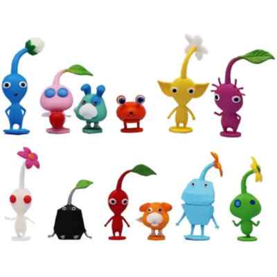 pikmin3 Pikmins Figurines Figure Set Toy Rock Pikmins Oatchi Blue Ice ...