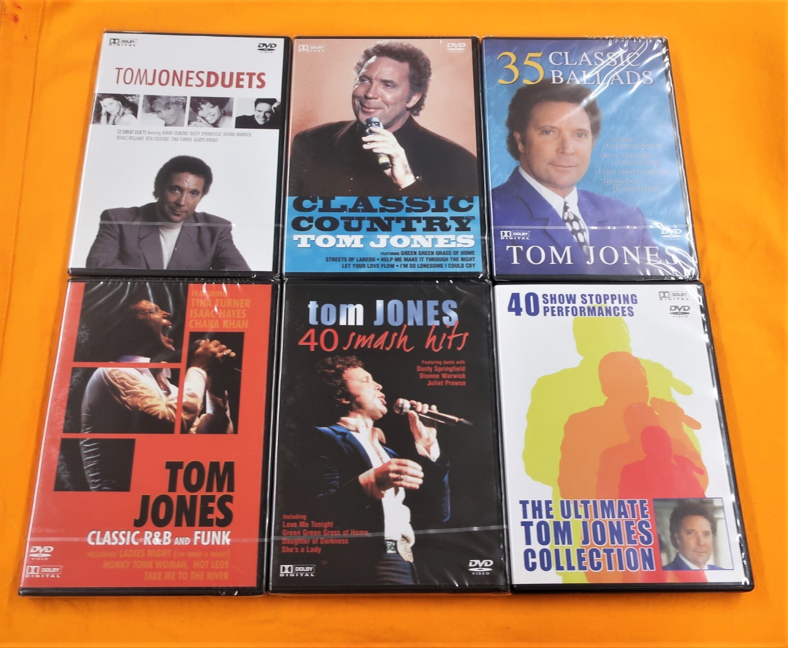 Tom Jones - The 6 DVD Definitive Collection Box Set! | eBay UK