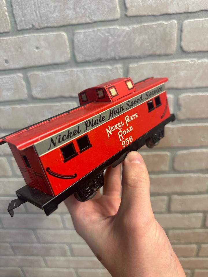 Vintage Marx Toy Streamline Electric Train Set #10500 Nickel Plate Road ...
