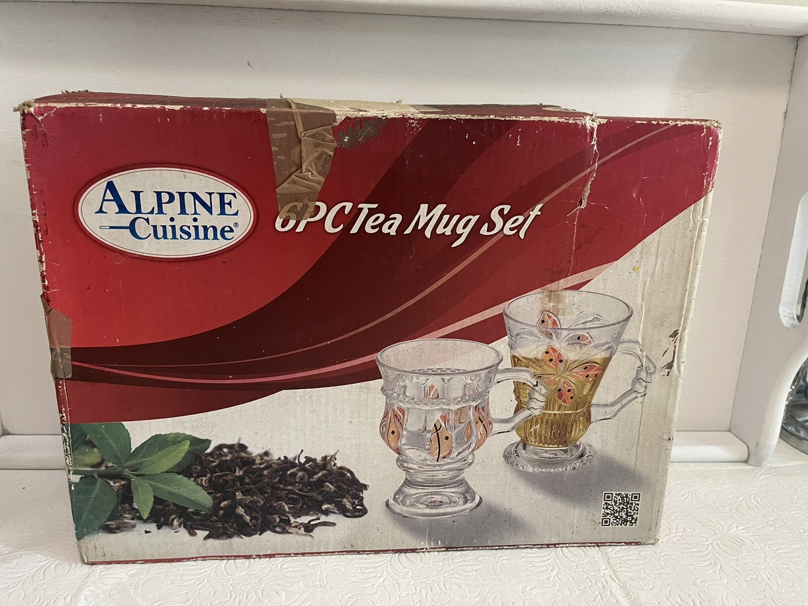 Alpine Cuisine Tea Mug Set Modern Design - SET OF 6 | eBay