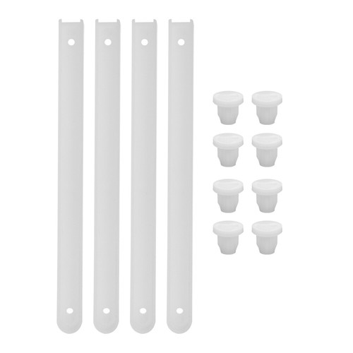 2 Sets Plastic Slide Rails Drawer Slides Replacement Guides of Metal | eBay