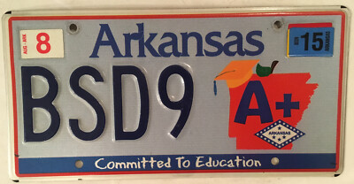 SUPPORT EDUCATION TEACHER MOTORCYCLE license plate Apple Professor ...
