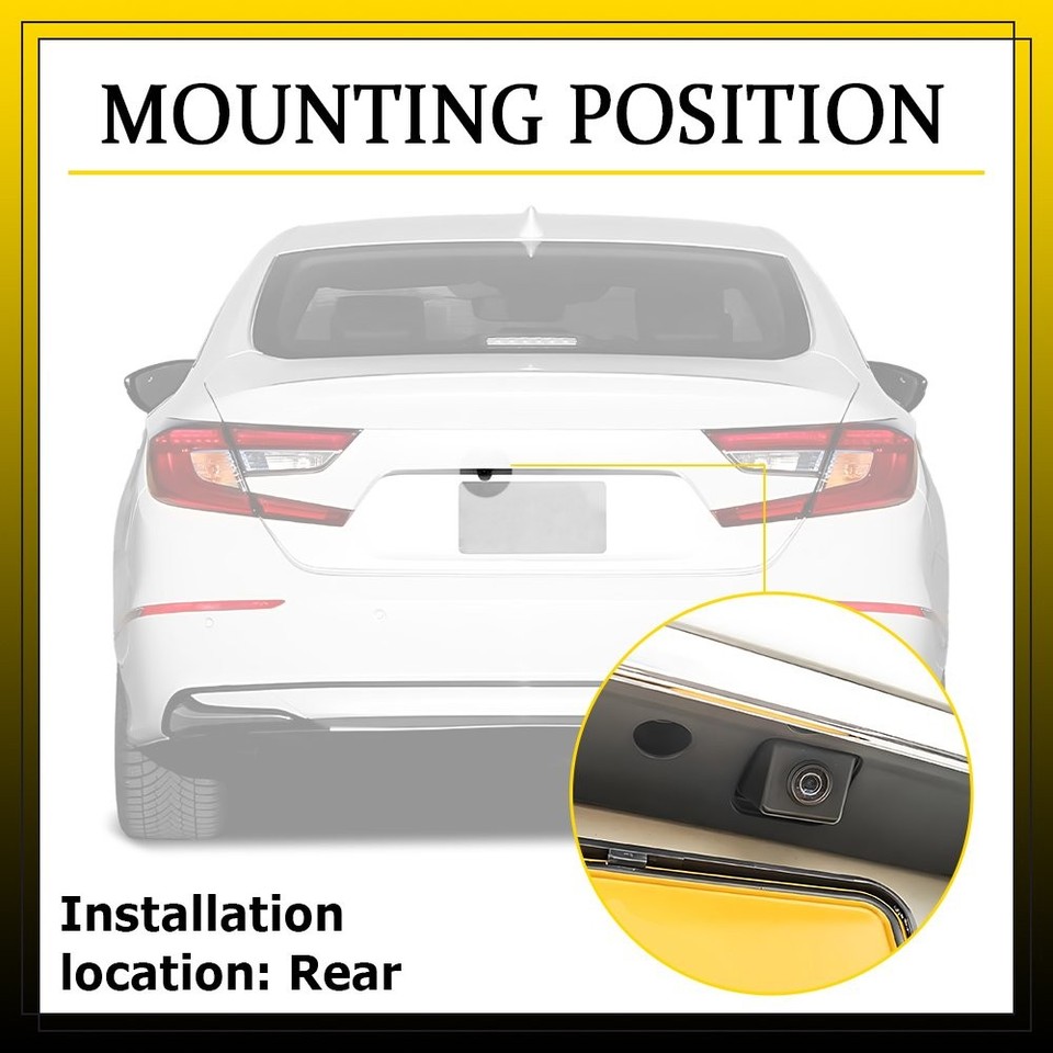 39530-TVE-H01 Rear Back Up Parking Reverse Camera For Honda Accord 2018 ...