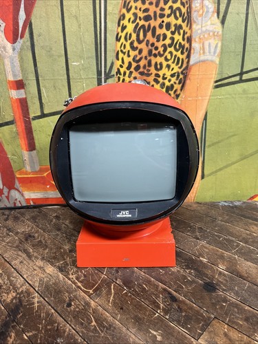 VINTAGE C. 1970 JVC VIDEOSPHERE TELEVISION TV MODEL 3240 RETRO GAMING ...