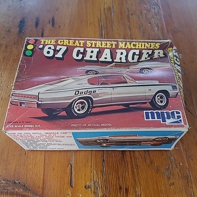 VTG~MPC 1/25~ '67 CHARGER THE GREAT STREET MACHINE~Model Car Kit~3702 ...