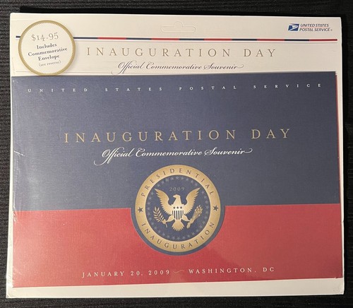 USPS-OBAMA/BIDEN INAUGURATION DAY OFFICIAL COMMEMORATIVE SOUVENIR (2009 ...
