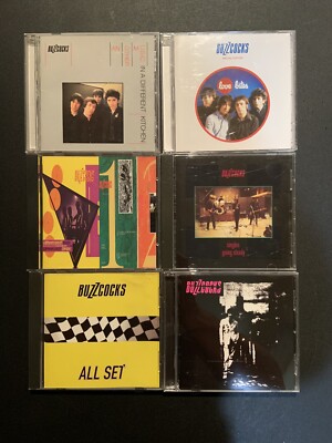 Buzzcocks Kitchen Love Bites Tension 1-3 Singles All Set Self titled CD ...
