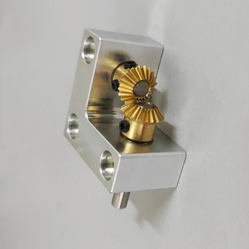 Right Angle Commutator Small Bevel Gearbox 90° Drive Angle Converter ...