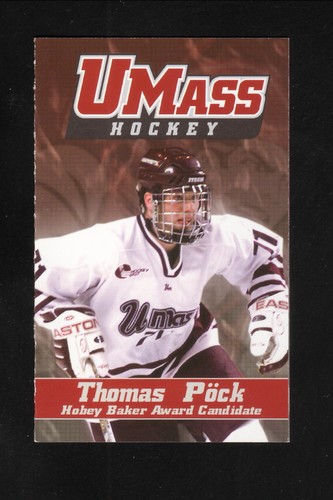 Massachusetts Minutemen--Thomas Pock--2003-04 Hockey Schedule-Big Y ...
